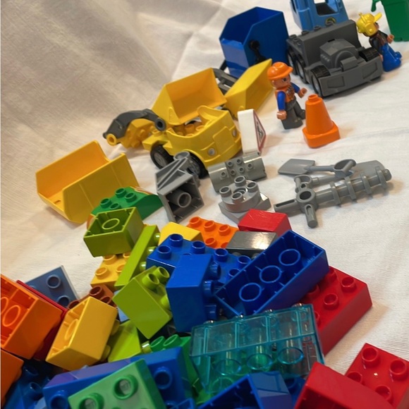 Lego | Toys | Lego Construction And Waste Management Crew With Trucks ...